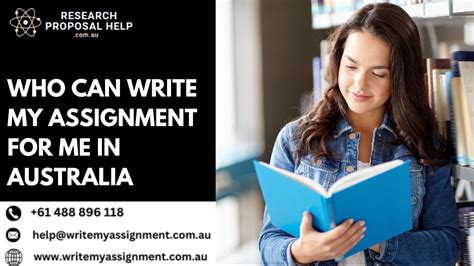 who can write my assignment for me in australia by john alex may
