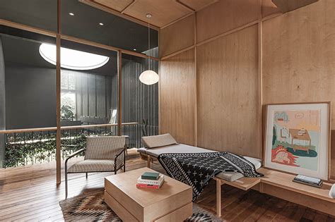 Dark Monolithic Angular Volumes Shape Jae Haala Villa In Indonesia