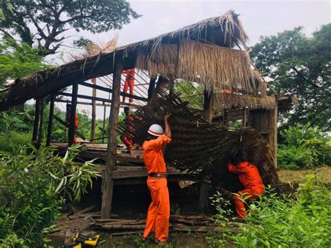 ကျောက်ကြီးမြို့နယ်၌ ချောင်းရေမြင့်တက်ကာ ရေတိုက်စားမှုကြောင့် ကမ်းပါးပြိုကျသဖြင့် နေအိမ်တစ်လုံး ပ