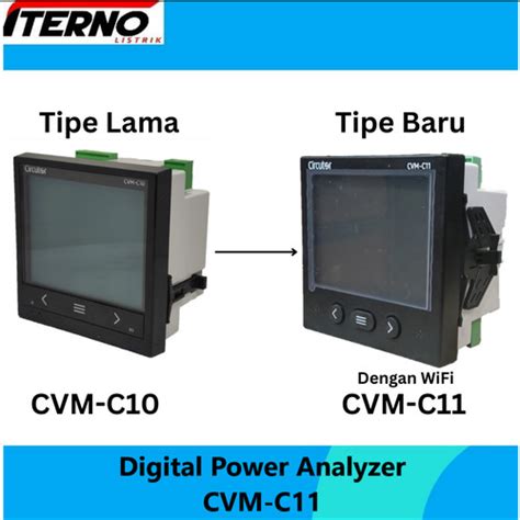 Jual Digital Power Analyzer CVM C10 Circutor CVMC10 Kota Tangerang Iterno Listrik Tokopedia