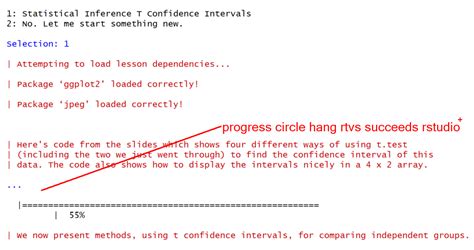 Rtools Hangs On Specific Swirl Lesson Step Where Rstudio Does Not Issue Microsoft RTVS