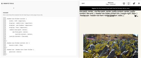 How To Make Header Drop Down Menu Horizontal Not Vertical Customize With Code Squarespace Forum