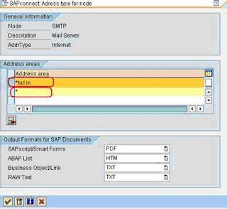 SAP Configuring Email SCOT SAP Blogs