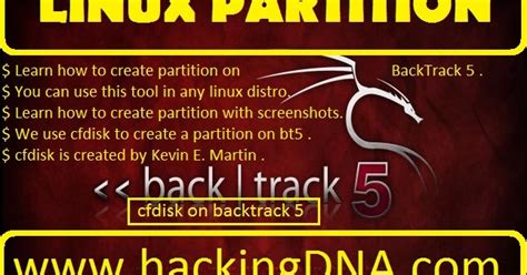 HackingDNA LINUX PARTITION ON BACKTRACK
