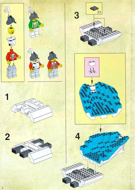 Lego Instructions For Set Armada Flagship Pirates Imperial Armada