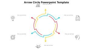 Arrow Circle Powerpoint Template PPTUniverse