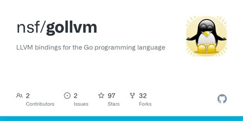 GitHub Nsf Gollvm LLVM Bindings For The Go Programming Language
