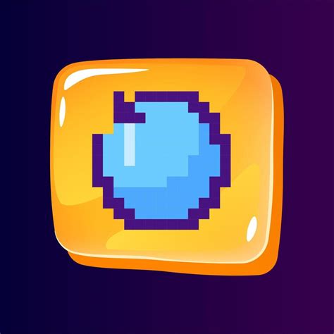 System Update Glossy Ui Button With Pixelated Color Icon Installing Innovative Software