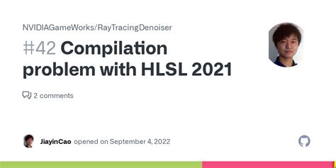 Compilation Problem With Hlsl 2021 · Issue 42 · Nvidiagameworks