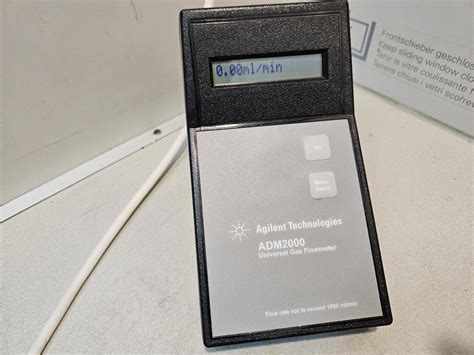 Agilent Adm2000 Universal Gas Flow Meter Labmakelaar Benelux