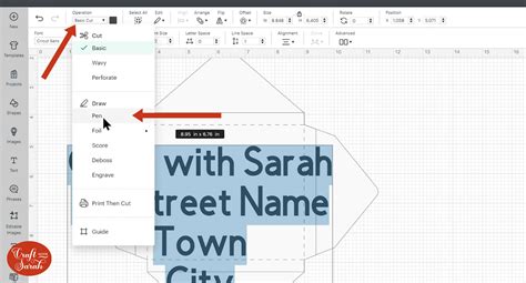How To Make Envelopes Write Addresses With A Cricut Craft With Sarah