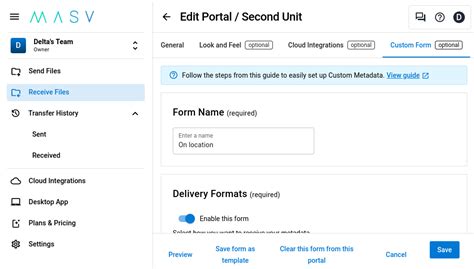 How To Design A Custom Metadata Form