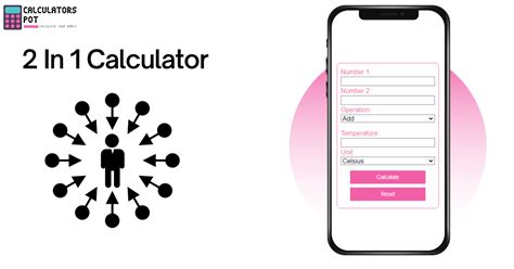 2 In 1 Calculator Calculatorspot