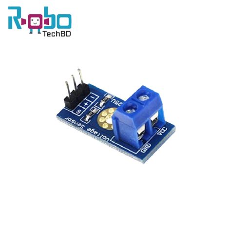 Voltage Sensor Module Dc 0 25v Robotech Bd