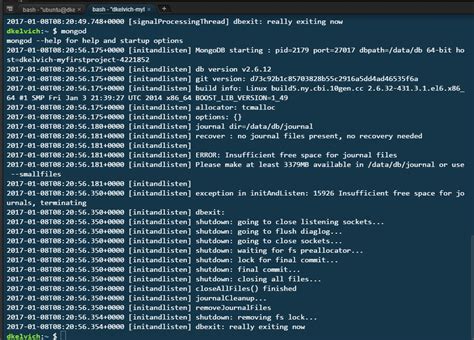 Javascript Mongodb Error Server Doesnt Run Stack Overflow