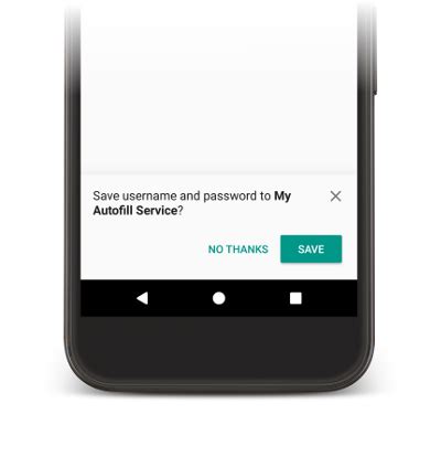 Build Autofill Services Identity Android Developers