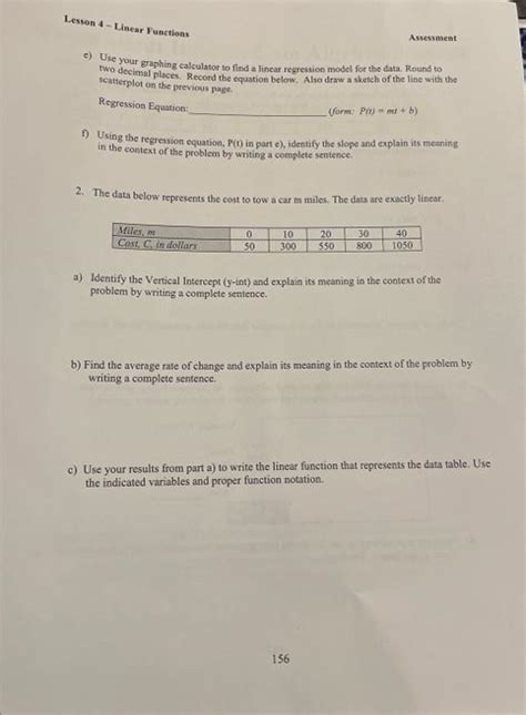 Solved Lesson 4 Assessment 1 Tamara Is Collecting Donations