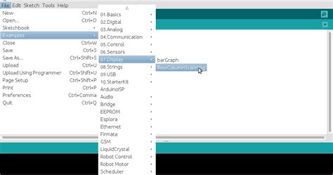 Arduino Er Test LED Matrix With Arduino Uno R