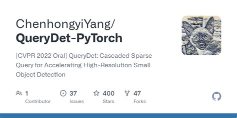 Github Chenhongyiyangquerydet Pytorch Cvpr 2022 Oral Querydet Cascaded Sparse Query For