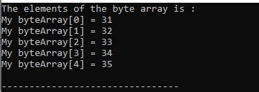 Matriz De Bytes De C Muylinux