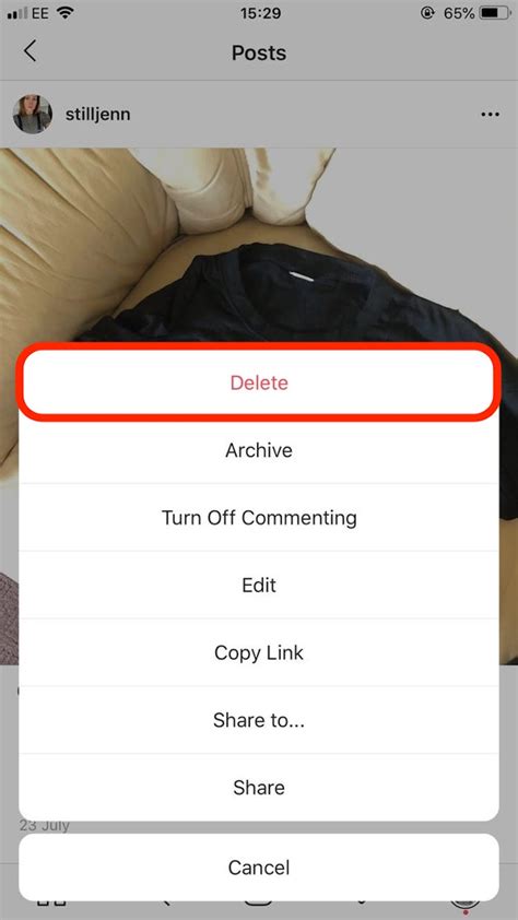 How To Delete Instagram Posts Zeru