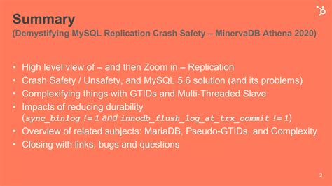 Demystifying Mysql Replication Crash Safety Pdf