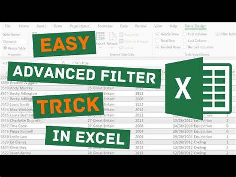 Really Easy And Useful Advanced Filter Trick In Excel YouTube