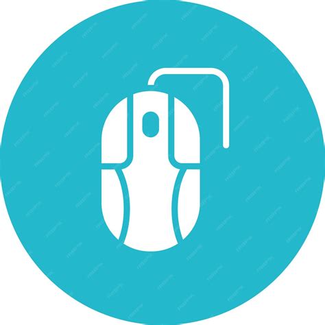 Premium Vector Computer Mouse Vector Icon Illustration Of Electronic