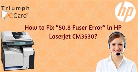 How To Fix “508 Fuser Error” In Hp Laserjet Cm3530 Supportive Hp