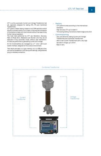 Ict1 Fully Automatic Current And Voltage Transformer Test Set At Best Price In Vadodara