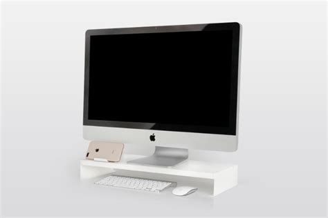 넷메이트 듀얼 메탈 모니터 받침대 다용도 스탠드 선반 높은 모니터거치대 2colors 위시버킷