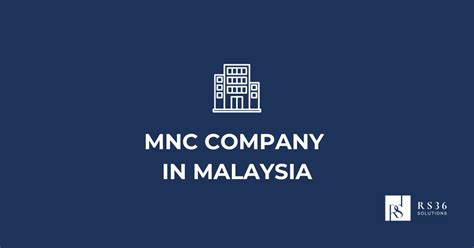 Mnc Company In Malaysia