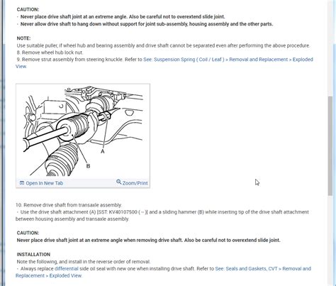 CV Axle Replacement Step By Step Instructions Needed