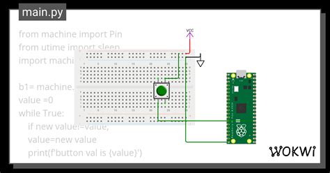 Blink With Micropython Copy Wokwi Esp32 Stm32 Arduino Simulator