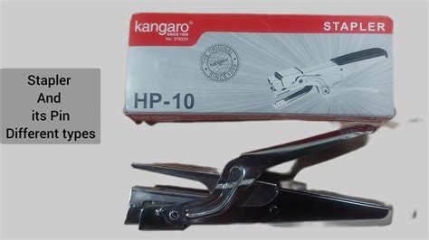 Staplers And Pins Different Types Youtube
