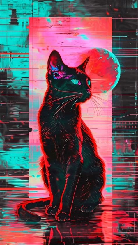 ۱۵ مدل بک گراند گوشی موبایل با طرح گربه