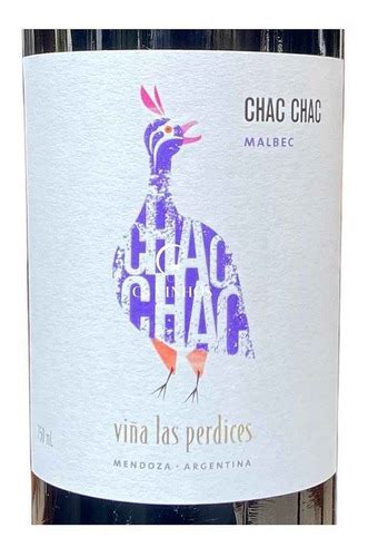 Caixa Com 6 Vinhos Chac Chac Malbec Viña Las Perdices 750ml