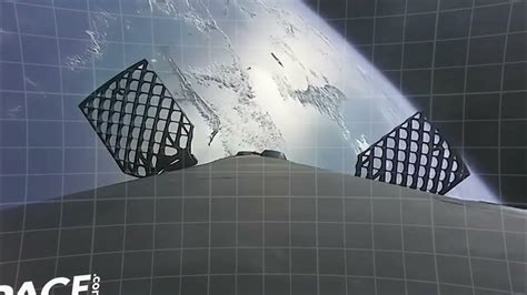 Spacex Booster Flight With Lens Undistort 1080 Youtube