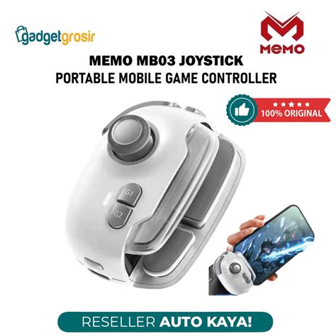 Jual Memo MB Joystick Mobile Game Controller Portable Magic Record Macro Controller Firing