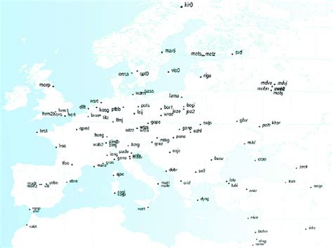 European Geodesic Network Download Scientific Diagram