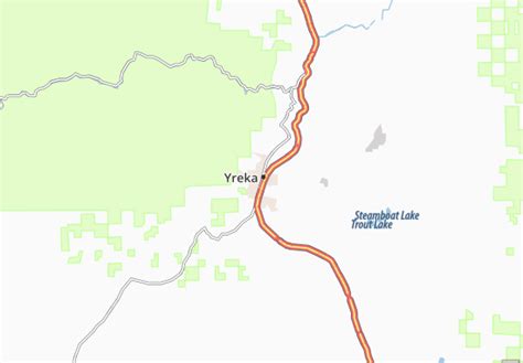 Yreka California Map Yreka Creek Greenway Siskiyou Gardens Parks