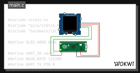 Display OLED Screen Wokwi ESP STM Arduino Simulator