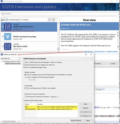 solved s32ds new application project does not show any processors