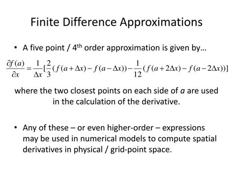 Ppt Finite Difference Methods Powerpoint Presentation Free Download Id5586060