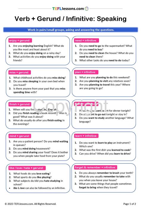 Simple Rules To Master The Use Of Gerunds And Infinitives Artofit