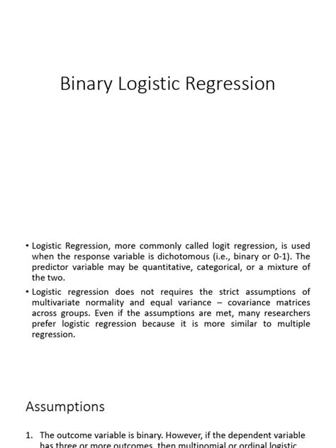 logistic regression download free pdf logistic regression