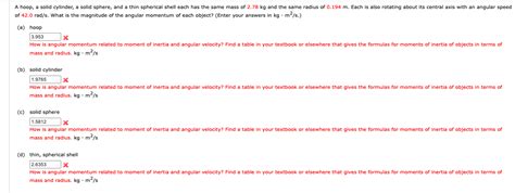 Solved Of Rad S What Is The Magnitude Of The Angular Chegg