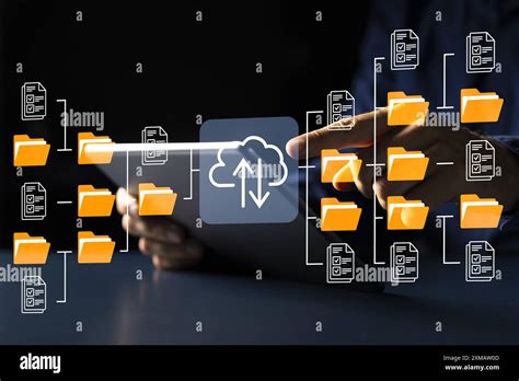 Secure Cloud Server Access African American It Consultant Managing