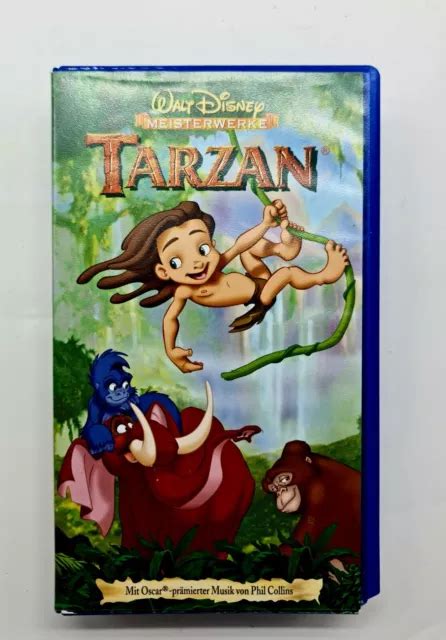 TARZAN VHS KASSETTE PAL Walt Disneys Meisterwerke Retro Kinderfilm 1999 8 11 PicClick UK