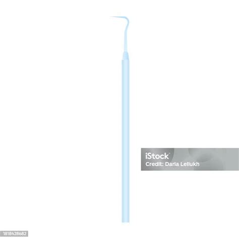 치과 탐험가 치과 구강 도구 현대 평면 벡터 일러스트 레이 션입니다 강철에 대한 스톡 벡터 아트 및 기타 이미지 강철 개체 그룹 건강관리와 의술 Istock